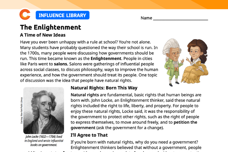 Resource Collection - Enlightenment - iCivics